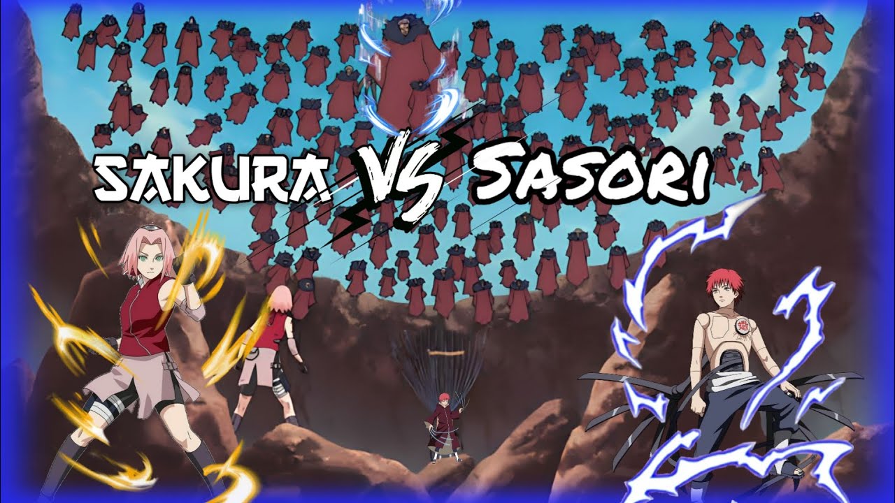 Sakura Fight with Sasori Akatsuki Member (Naruto Shippuden: Ultimate ...