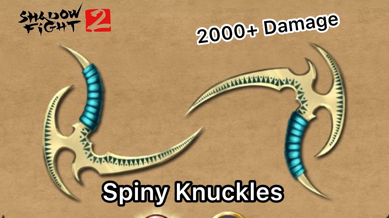 SHADOW FIGHT 2 / UNDERWORLD / Weapon Spiny Knuckles / 2000+ Damage/ IOS ...