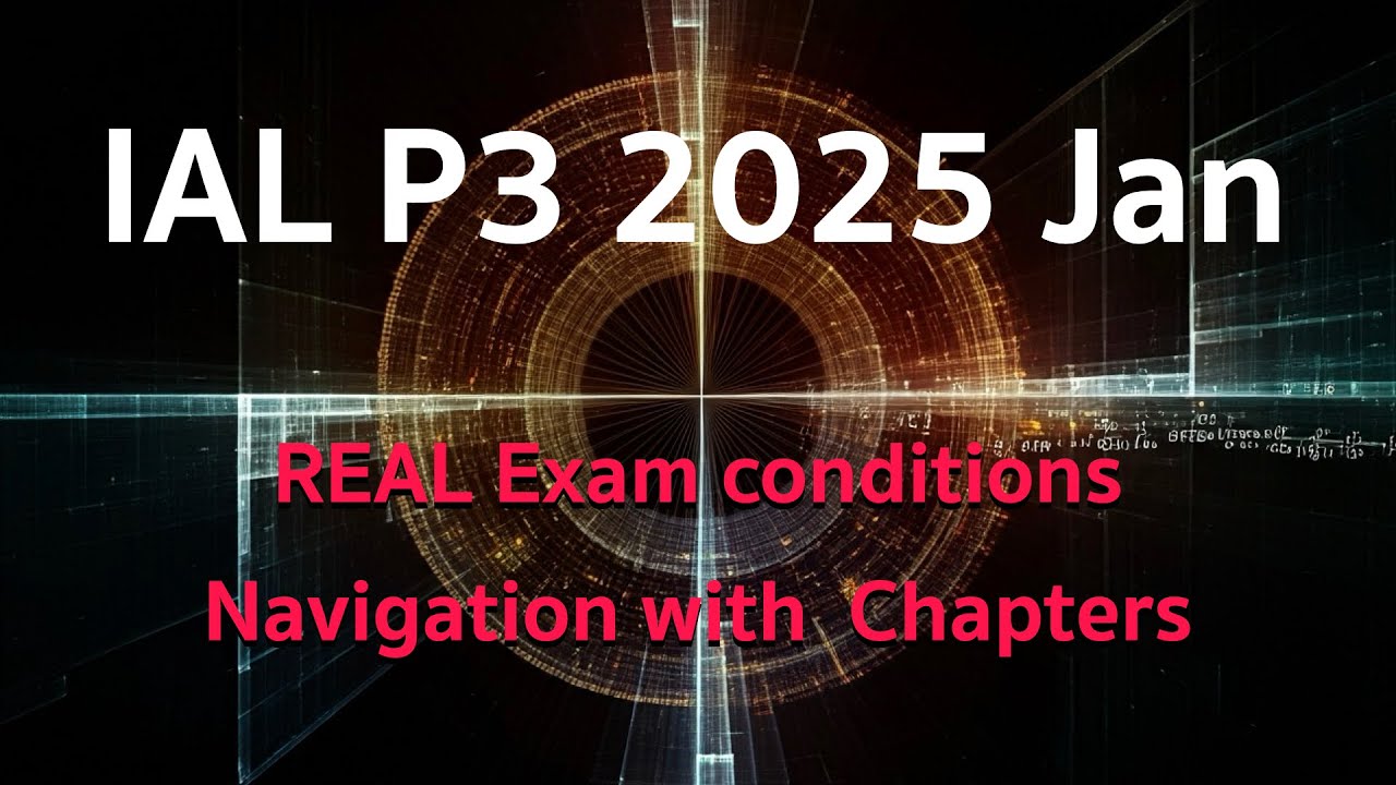 Edexcel IAL P3 2025 Jan: Real-Time Unseen Paper Walkthrough - YouTube