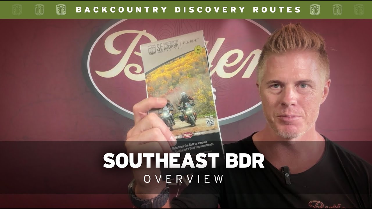 Southeast Backcountry Discovery Route Map (SEBDR) - BDR Series Map ...