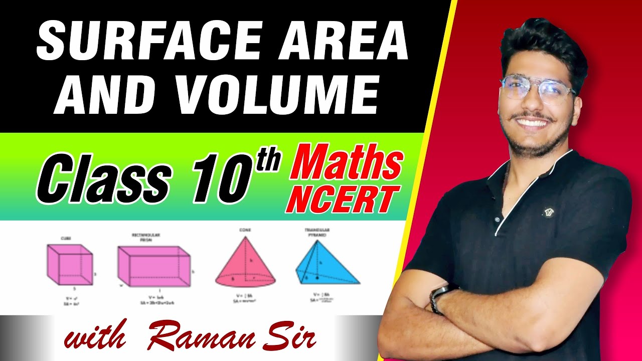 Class 3 Surface area and Volume Class 10 By Raman Sir - YouTube