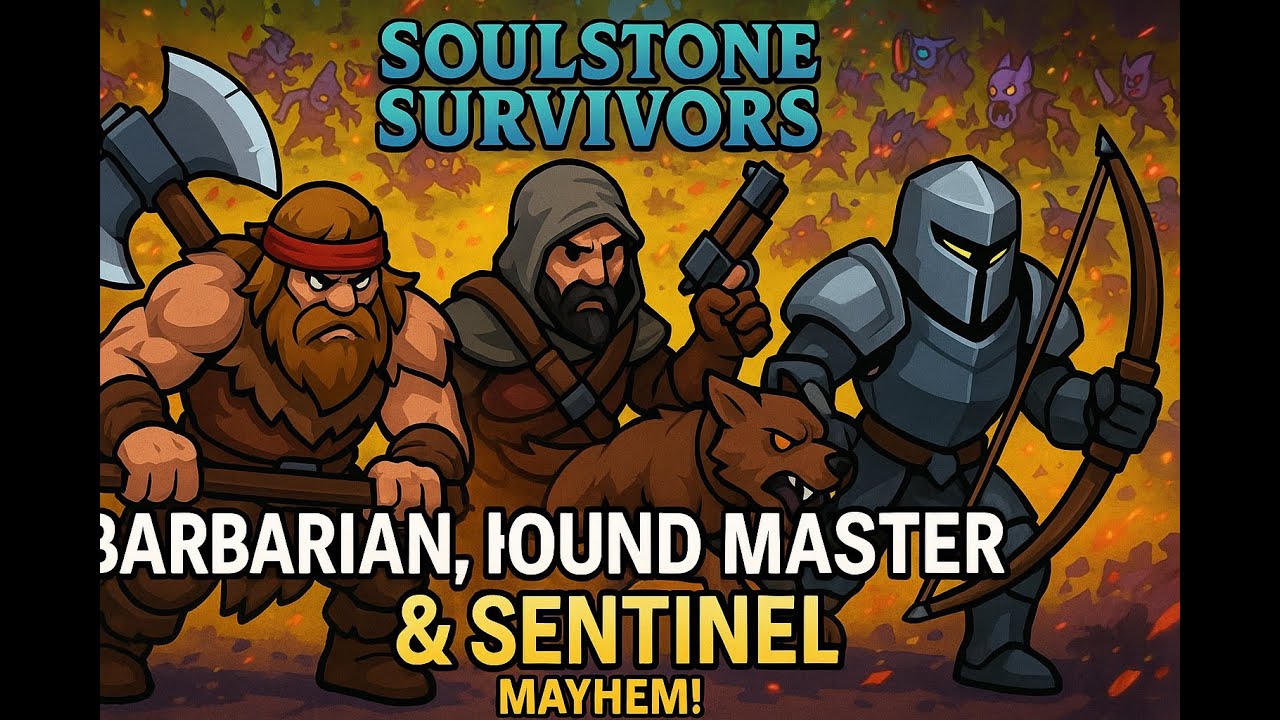 Soulstone Survivors Mayhem! | Barbarian, Hound Master & Sentinel Wipe ...