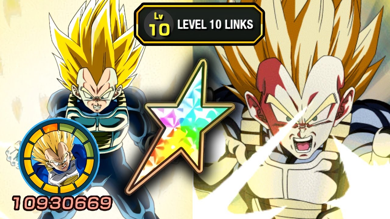100% NEW AGL SSJ VEGETA SHOWCASE [LEVEL 10 LINKS] Dragon Ball Z Dokkan ...