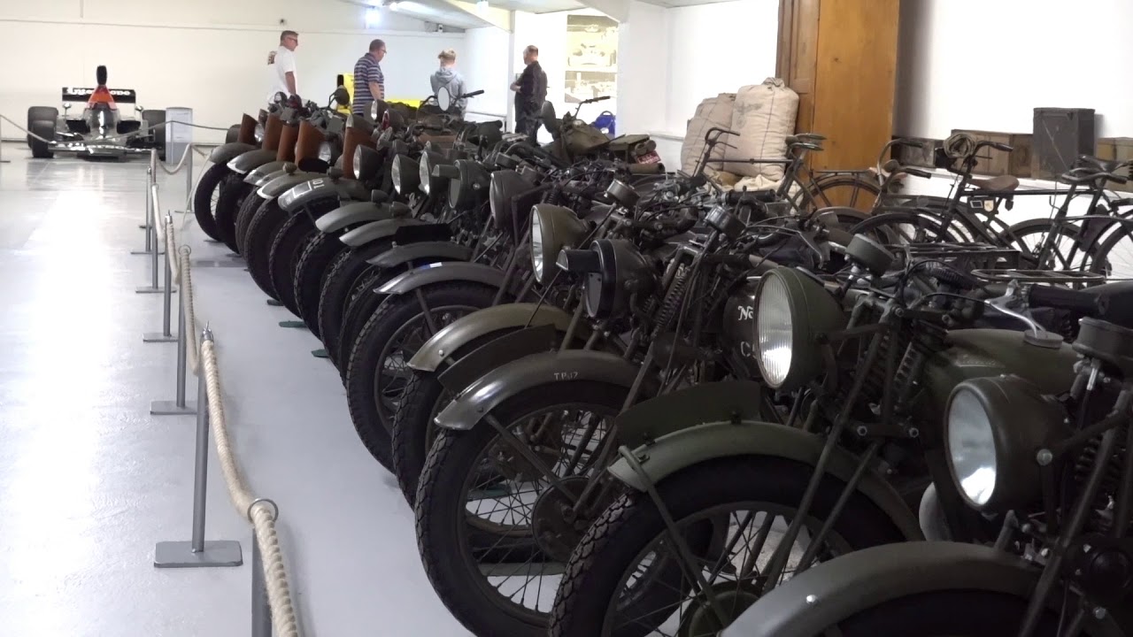 Military Motorcycles in Wheatcroft Collection - YouTube