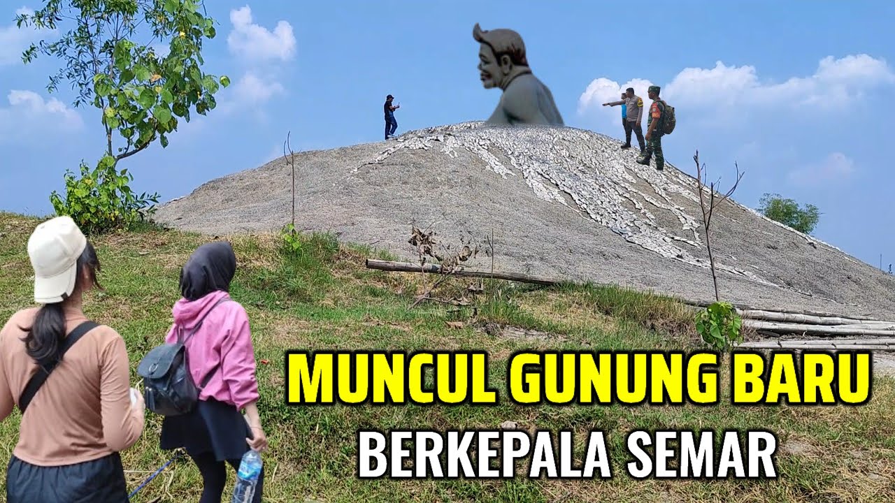Viral.! Terjadi Muncul Gunung Baru Berkepala Semar Tanda Gempa ...