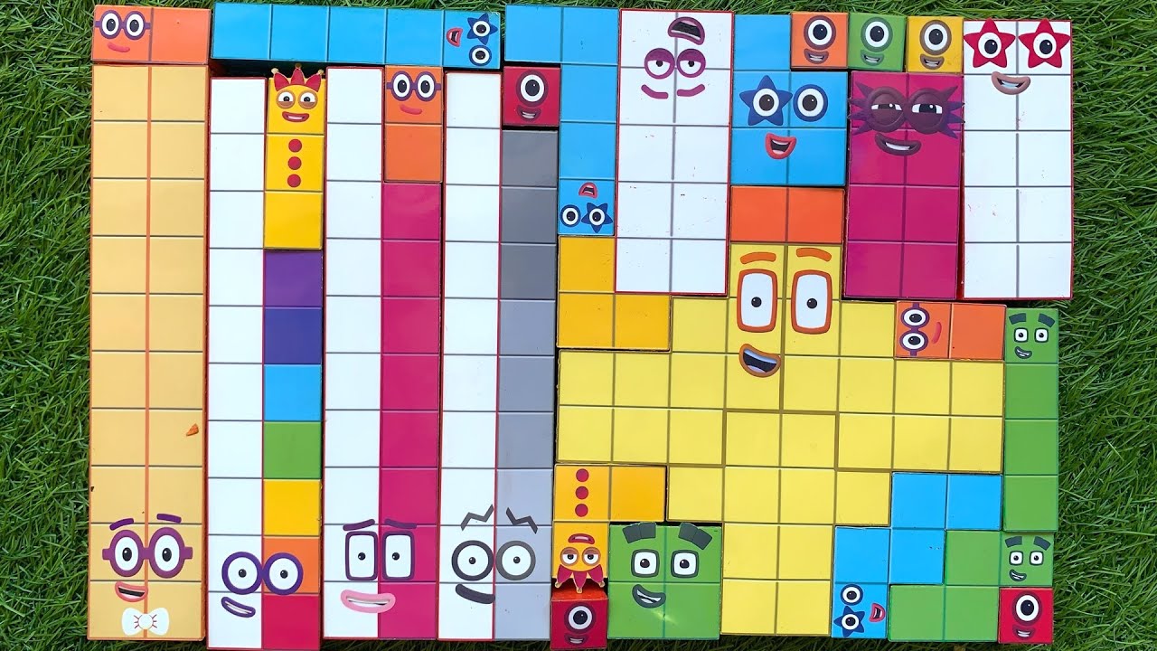 Looking for Numberblocks NEW 187 Puzzle Tetris Shape ASMR ...