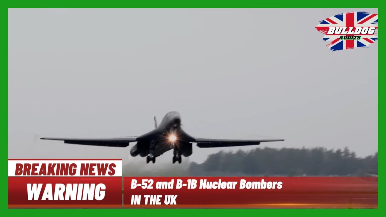 US WARNES Hezbollah and deploys 4 Nuclear B-1B Bombers to UK close to ...