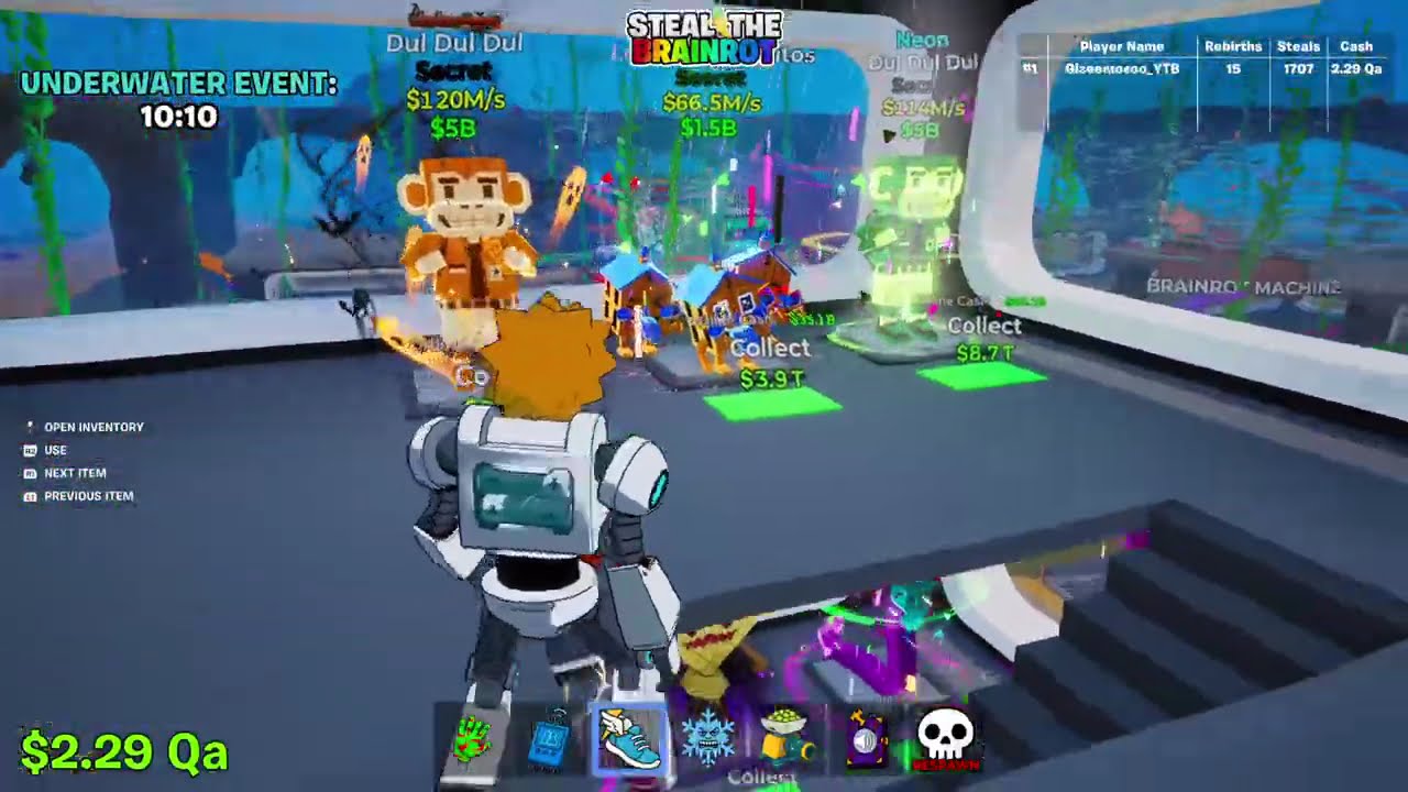 🔥Live Steal the braimrot ( Cadeaux Trade Blabla Child)!!!🔥 - YouTube