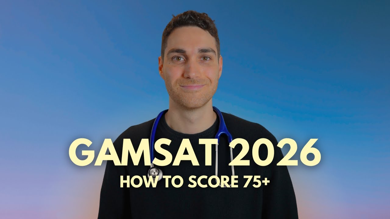 GAMSAT 2026: How to prepare, study and score 75+ - YouTube