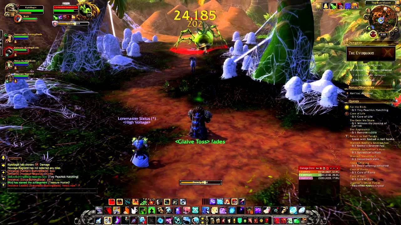 World of Warcraft: Warlords of Draenor - The Everbloom Dungeon - HD ...