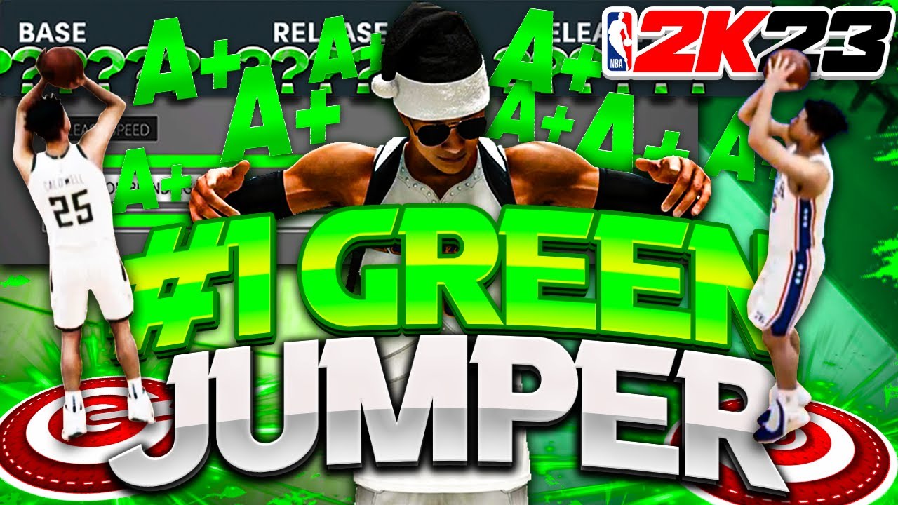 NEW BIGGEST GREEN WINDOW JUMPSHOT NBA 2K23 NEXT GEN & CURRENT GEN! BEST ...