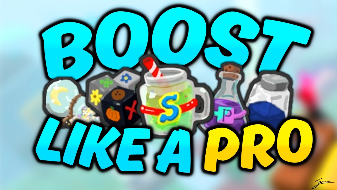 The PROPER way to Boost in Bee Swarm Simulator - YouTube