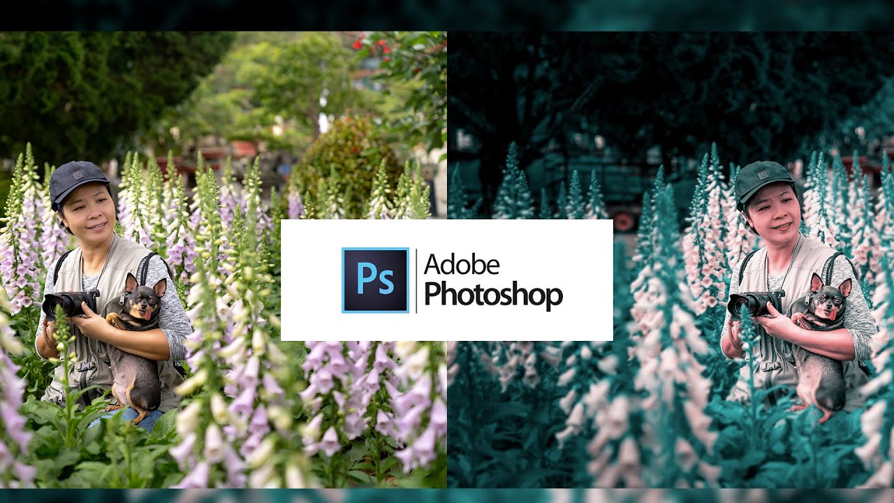 Best way to Cinematic Soft Blue Color Grading Photoshop Tutorial ...