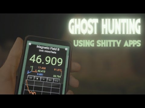 GHOST HUNTING (Using Sh*tty Phone Apps) - YouTube