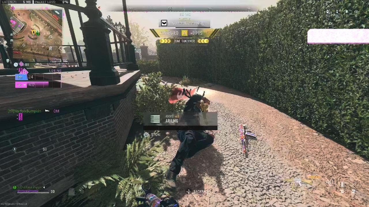 OMG I Really Love Throwing Knifes! Flashed Throwing Knife Kill! (Vondel Park Warzone) - YouTube