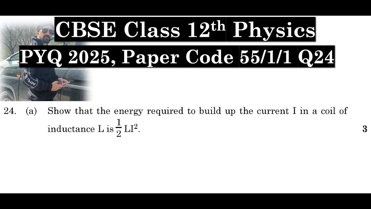 Class 12th Physics | Answer Key 2025 | CBSE Board | PYQ 2025 | Paper ...