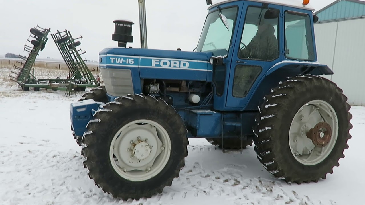 1984 Ford TW-15 MFWD Tractor - YouTube