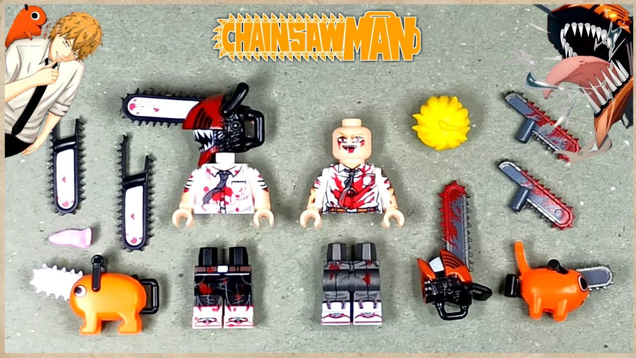 Lego Chainsaw Man - Denji : Assembling Lego Characters - YouTube