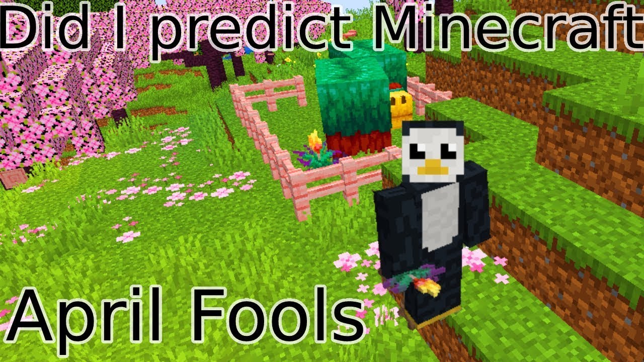Minecraft - april Fools Snapshot 2024 - YouTube