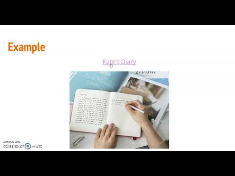 Dairy Entry and Journal - YouTube