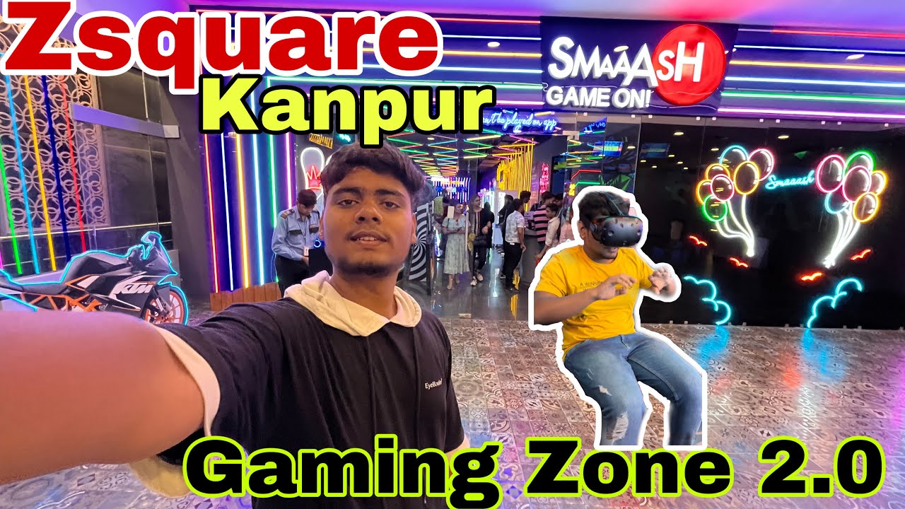 Smash Game On Vlog || Zsquare New Gaming Zone || VR games 😍🤩 - YouTube