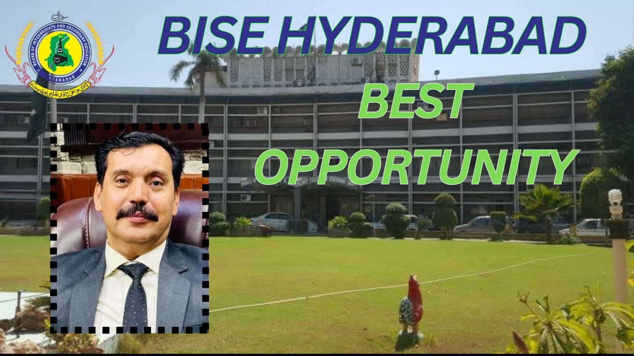 BISE HYDERABAD BEST OPPORTUNITY. - YouTube