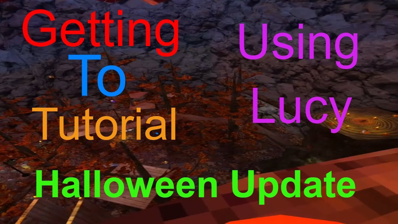 Getting to tutorial using Lucy the ghost (Halloween update) - Gorilla ...