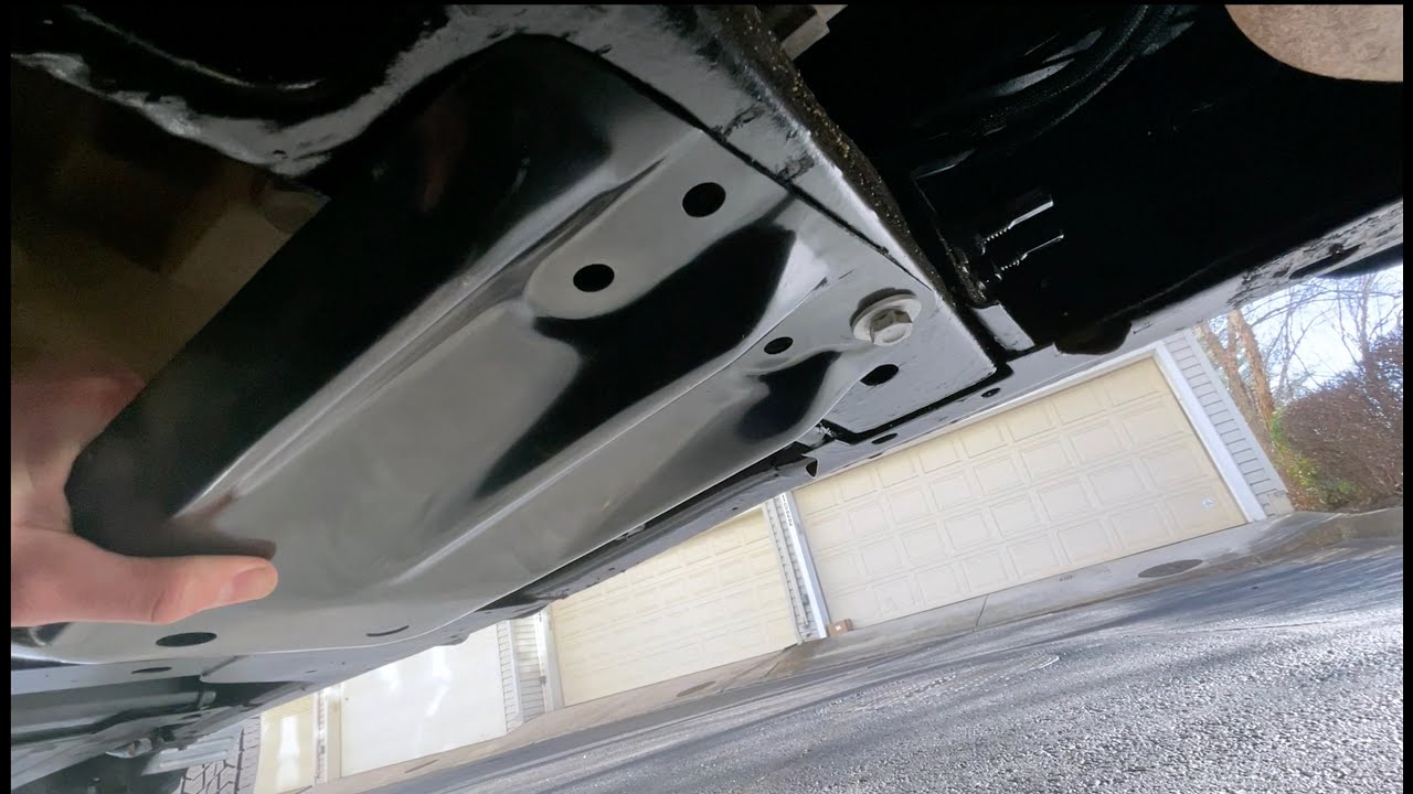 EASY! 14-18 Silverado/Sierra 1500 Transfer Skid Plate Install - YouTube