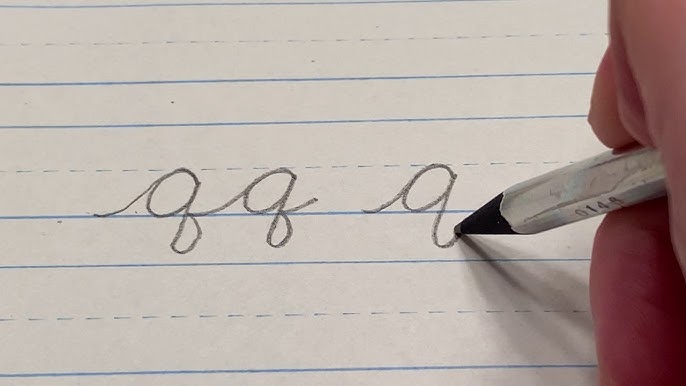 Cursive Capital P Connect