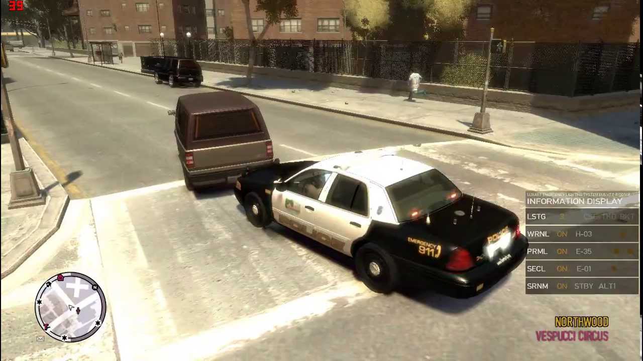 LCPD:FR New CVPI Patrol with Federal Signal Integrity EFLC - YouTube