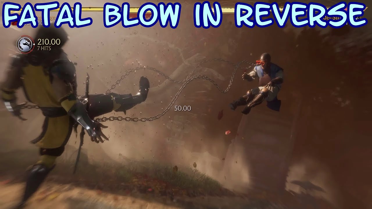Get Over Here - Fatal Blow in Reverse - Scorpion - Mortal Kombat 11 ...