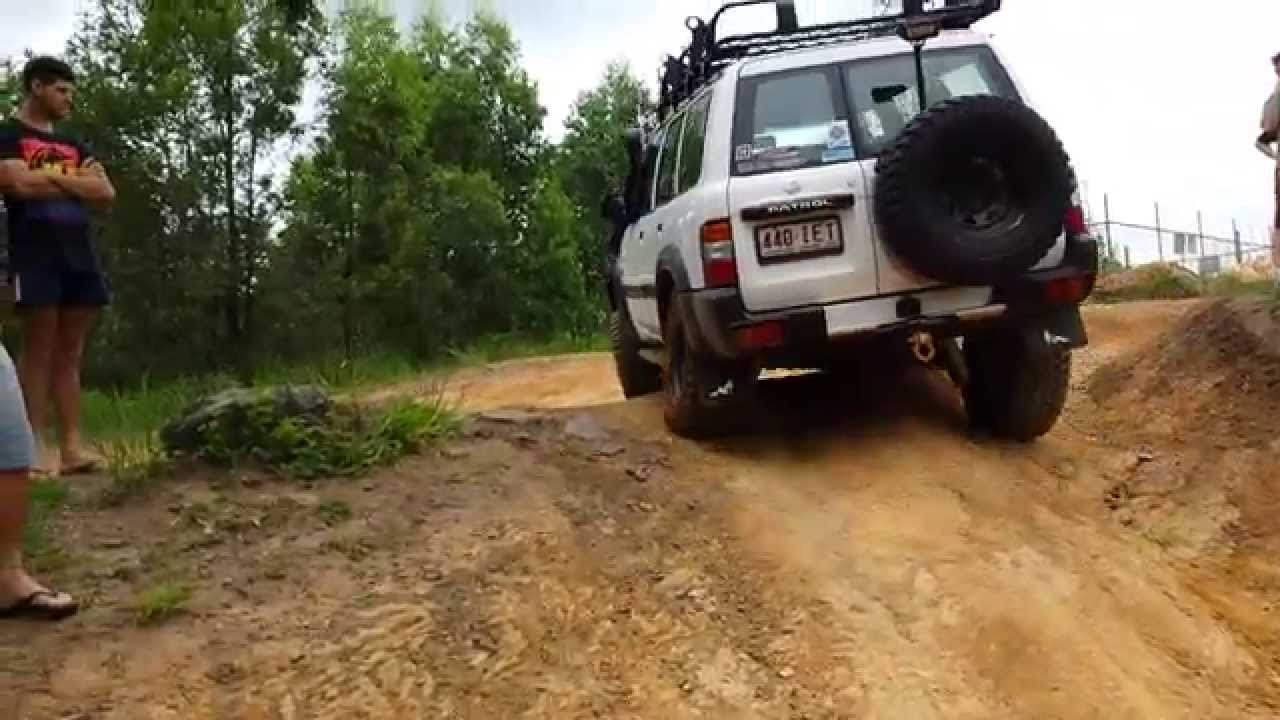 Patrol GU TD42 Turbo at Glasshouse - Bazza - YouTube