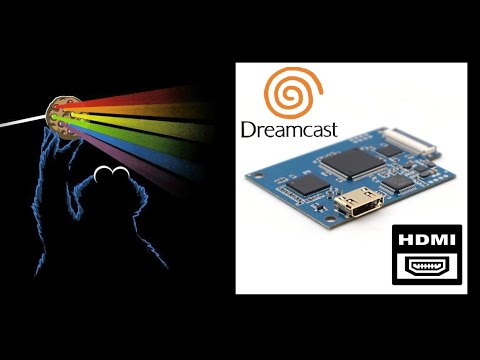 Hispeedido Digital HDMI MOD Kit SEGA DC Digital - czy mi się udało ...