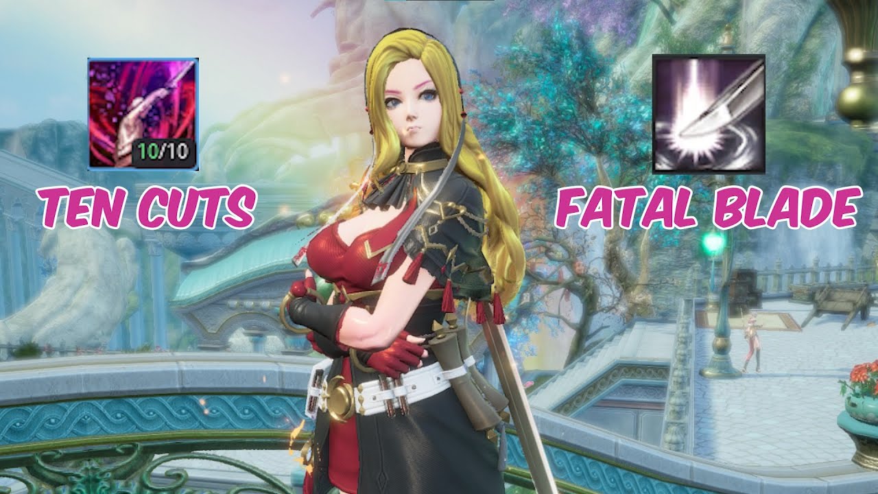 Blade and Soul BM lightning Ten cuts vs Fatal Blade 🤔 - YouTube