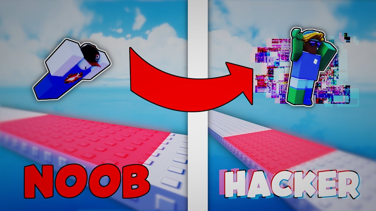 NOOB VS HACKER In Obby Creator.. - YouTube