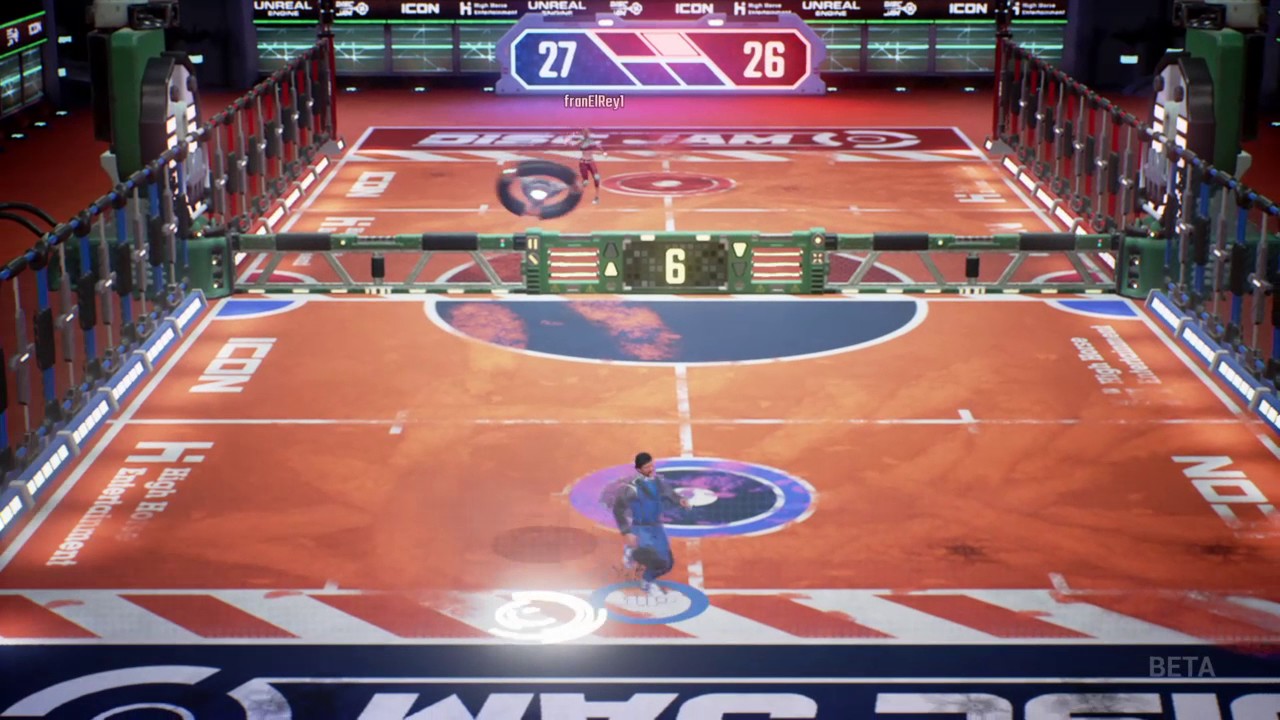 DISC JUMP BETA PS4 -Windjammers new generation! - YouTube