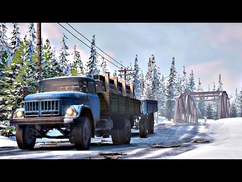 ZIL-130G 4x2, Naprawa Mostu | Alaska, USA - YouTube