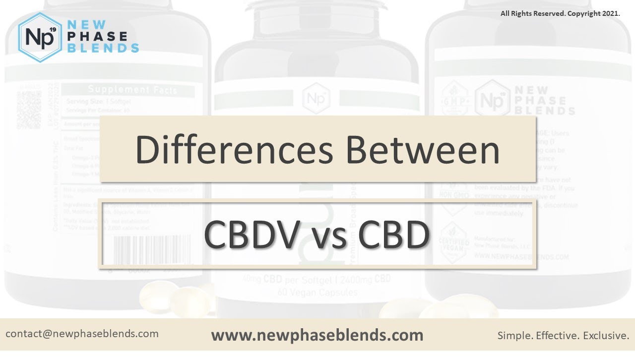 CBDV vs CBD Explained - YouTube