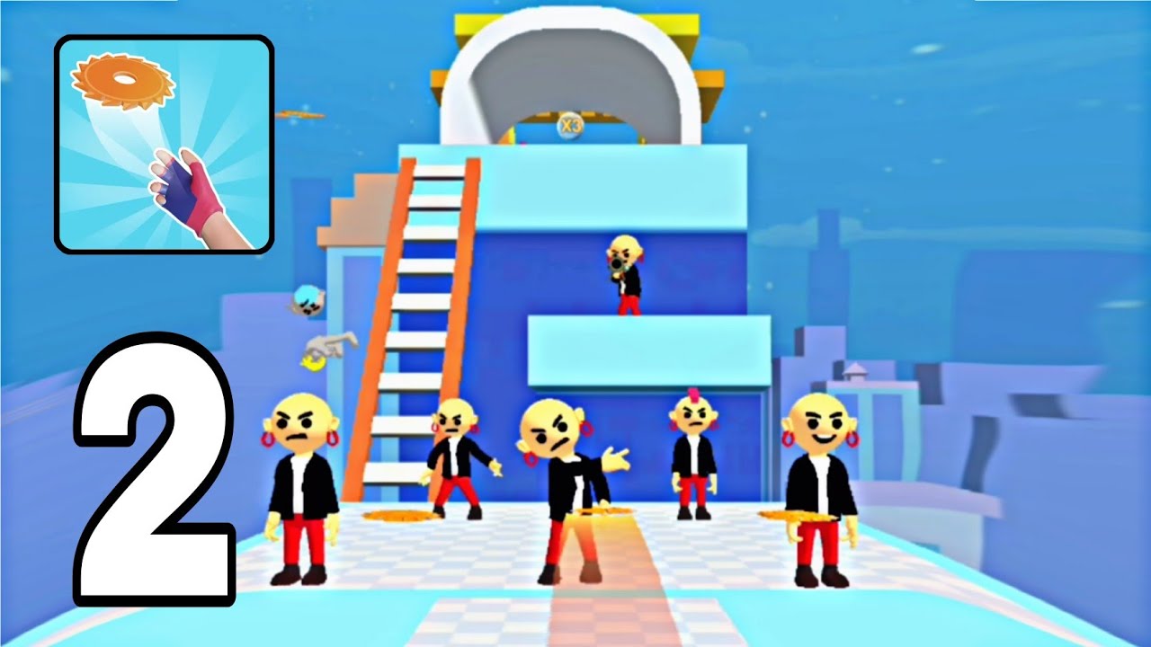 Slide Disc 3D - Gameplay Walkthrough Part 2 All Levels 11-20 New Game ...