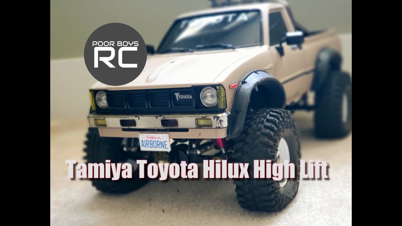Tamiya Toyota Hilux High Lift - YouTube