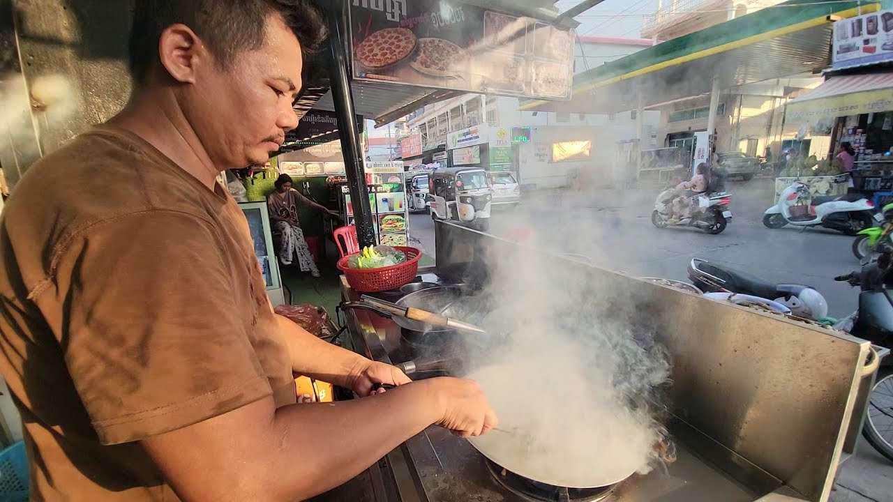 This is a professional cook for opening a food shop the food in his ...