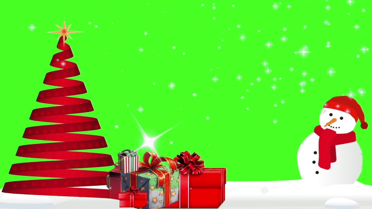 TOP HD GREEN SCREEN, CHRISTMAS FRAME ANIMATED NO COPYRIGHT FREE TO ...