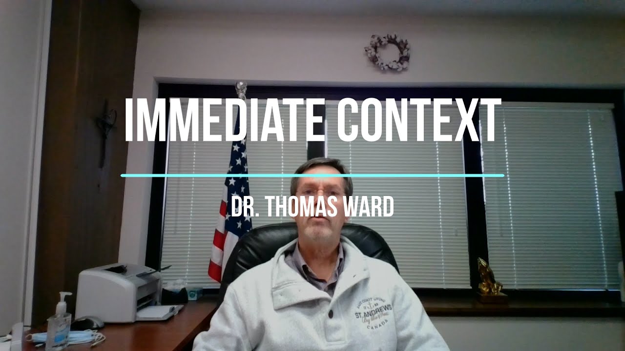 Immediate Context - YouTube