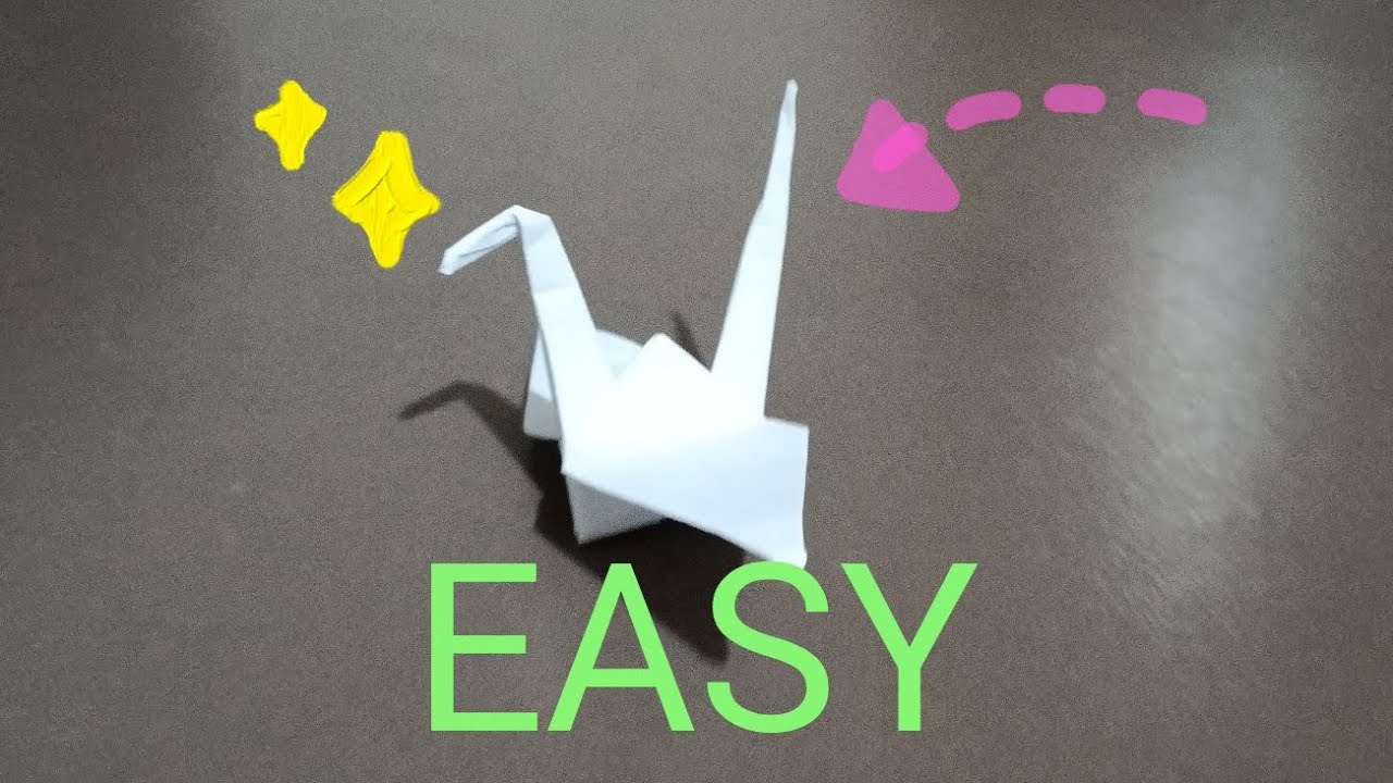 how to make easy Tsuru - YouTube