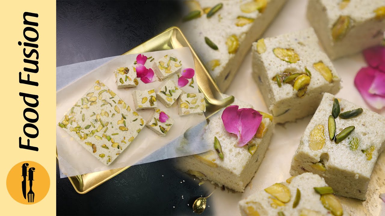 Pistachio Tahini Halwa Recipe by Food Fusion - YouTube