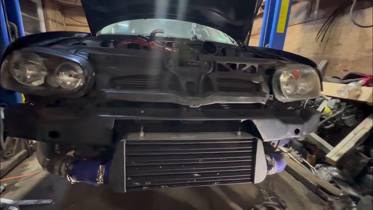 Mk4 12v vr6 turbo build pt.18 3” inch exhaust, turbo gauges and battery ...