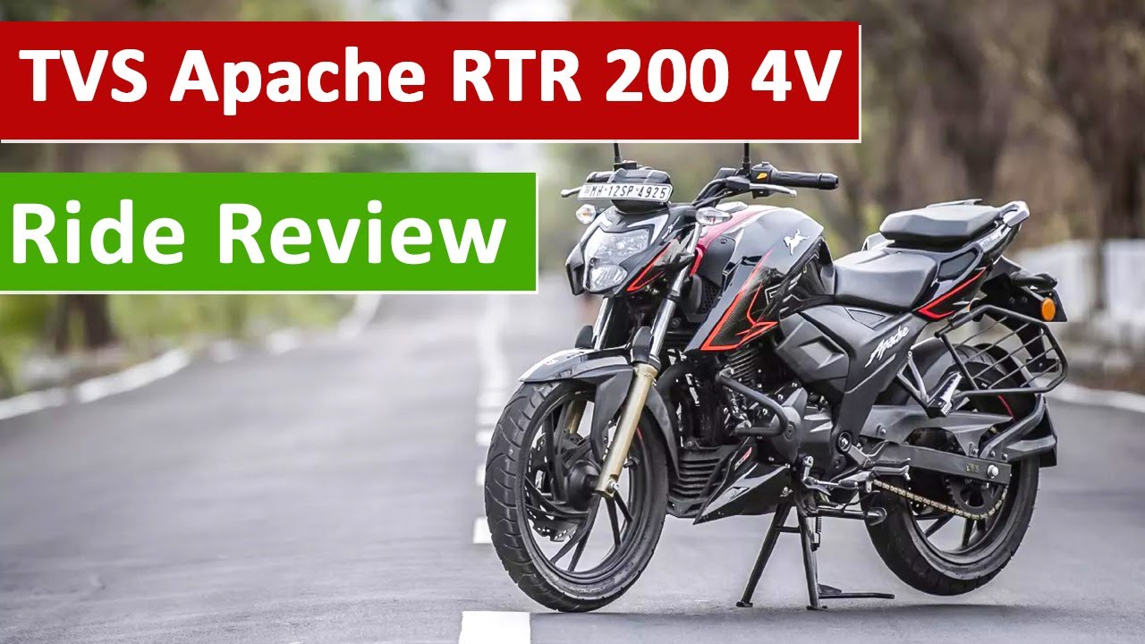 TVS Apache RTR 200 4V BS6 Ride Mode | Apache 200 4V BS6 | Ride Review ...