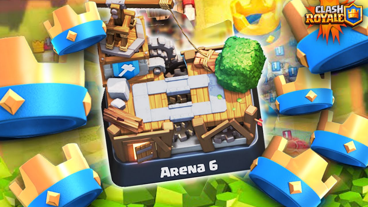 Deck Para Chegar a ARENA 6 | +1700 Trofeus - Clash Royale - YouTube