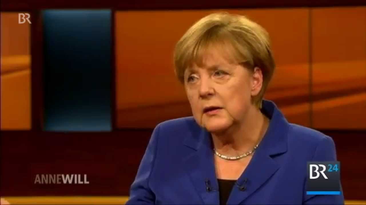 Kanzlerin Merkel bei Anne Will zur Flüchtlingskrise: "Es gibt den ...