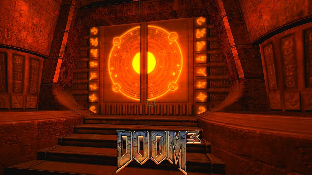 DOOM 3 - #26 Caverns Area 2 - 60FPS - No Commentary - YouTube